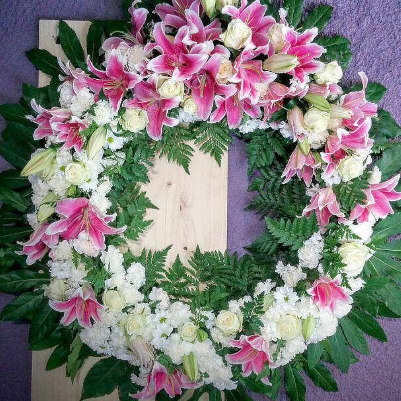 Corona funerària | Floristería Artesaniaflorae